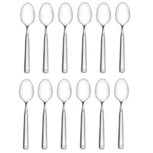 williams sonoma stephanie stainless steel teaspoon by towle (set of twelve)