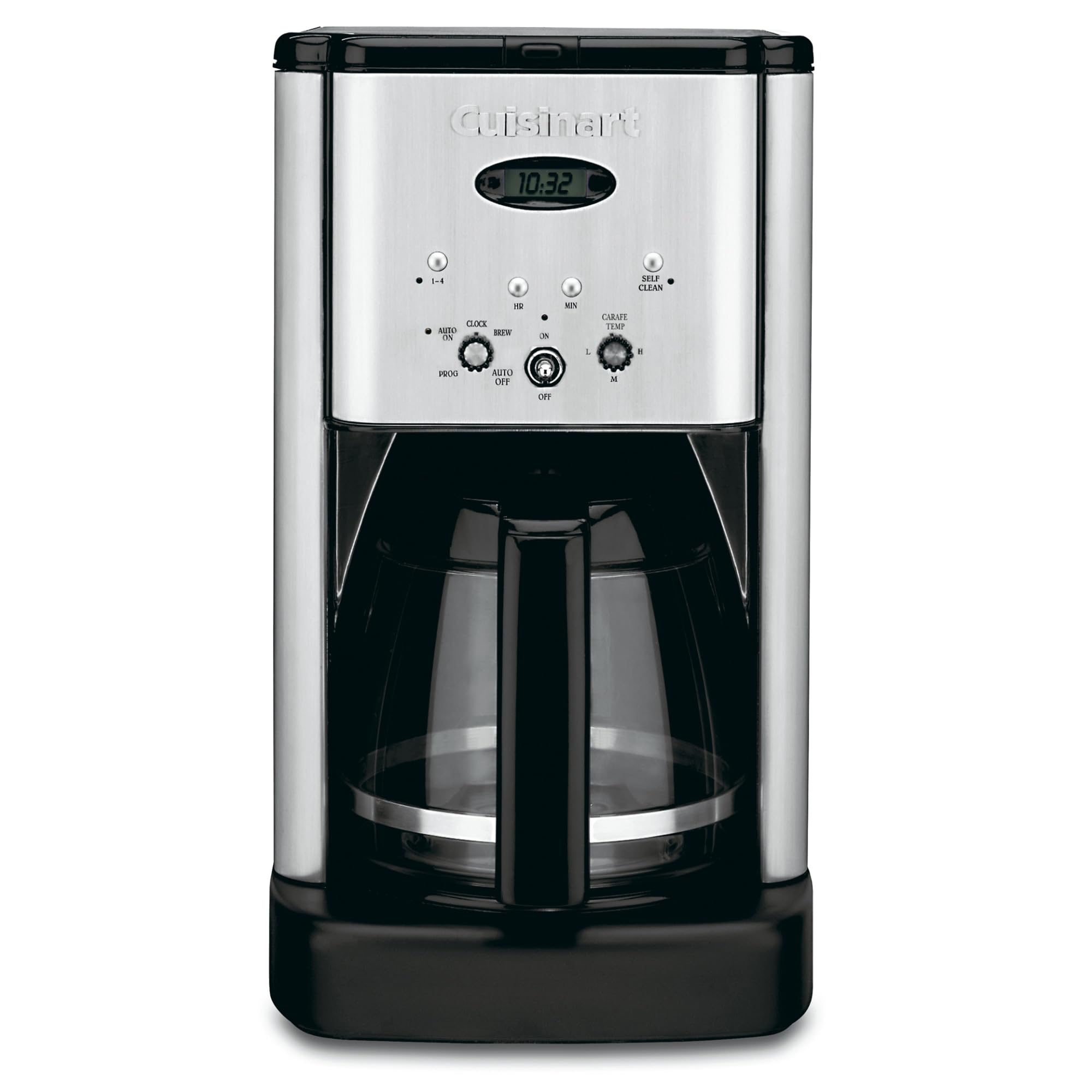 Cuisinart DCC-1200 Brew Central 12-Cup Programmable Coffee Maker, Silver