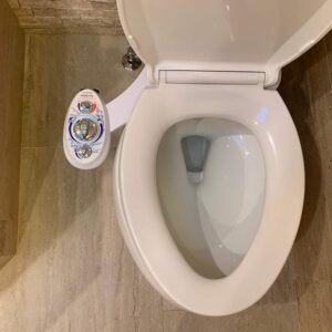 Bidet Attachment Toilet Eco-Splash Bidet Premium - Dual Nozzle - Hot and Cold Water - Self Cleaning Bidet Toilet Attachment