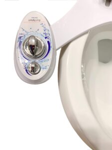 bidet toilet attachment eco-splash bidet basic - dual nozzle - cold water - self cleaning bidet toilet attachment