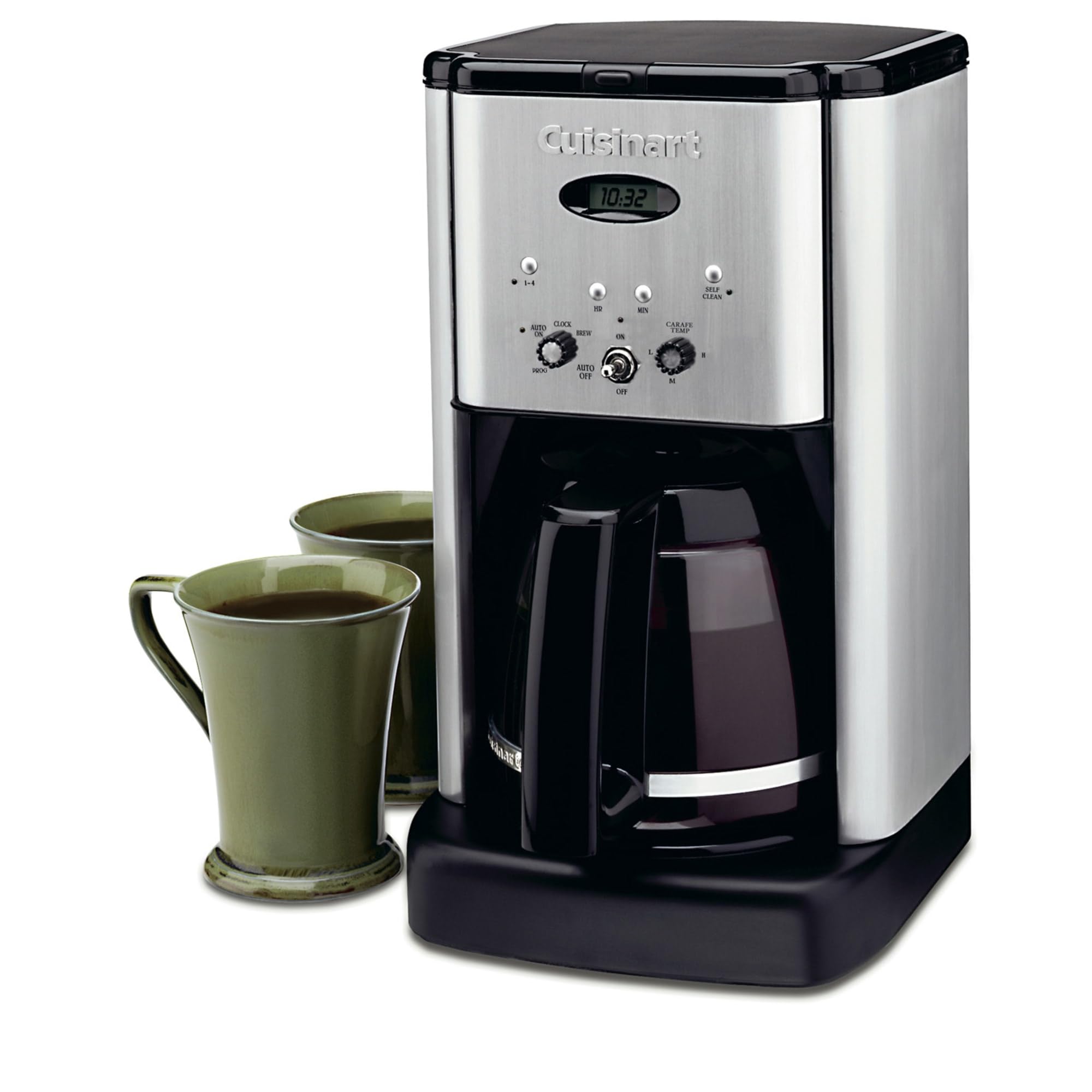 Cuisinart DCC-1200 Brew Central 12-Cup Programmable Coffee Maker, Silver