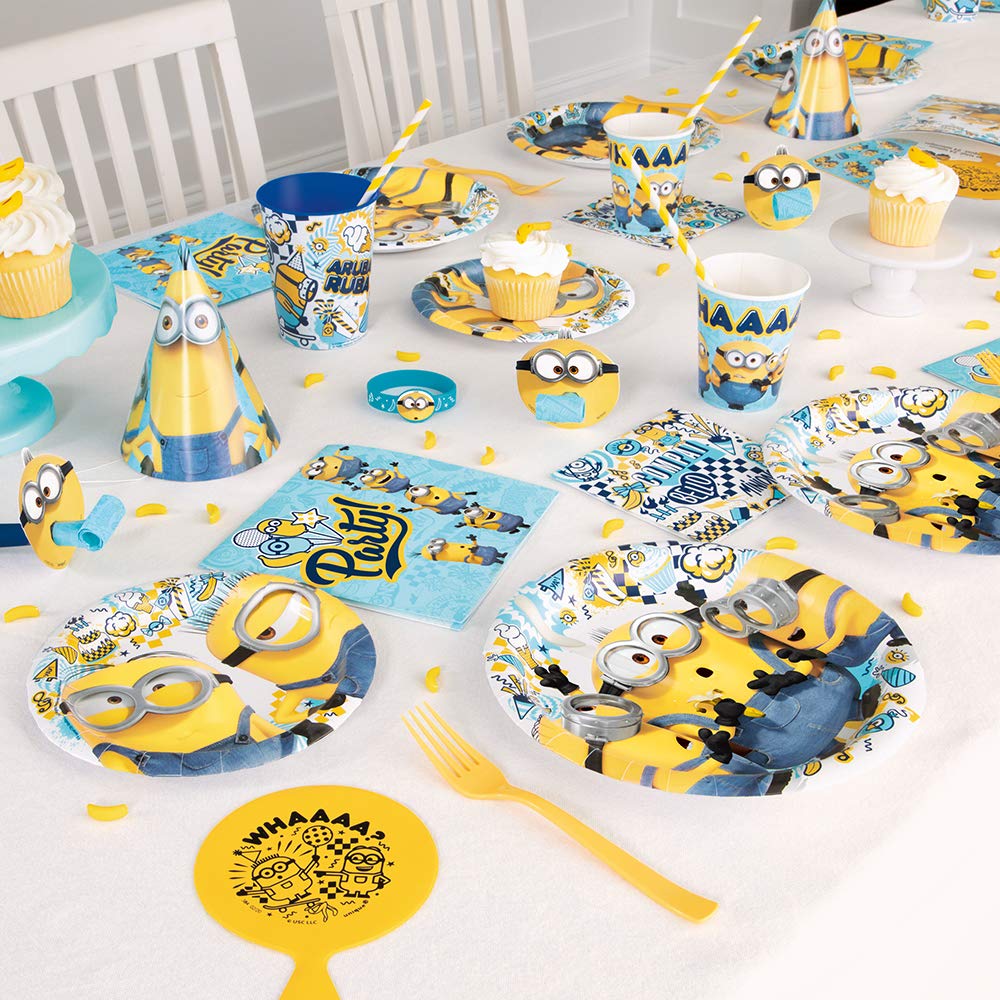 Multicolor Minions 2 Blowouts (8 Count) - Perfect for Kids' Celebrations, Birthdays, and Events