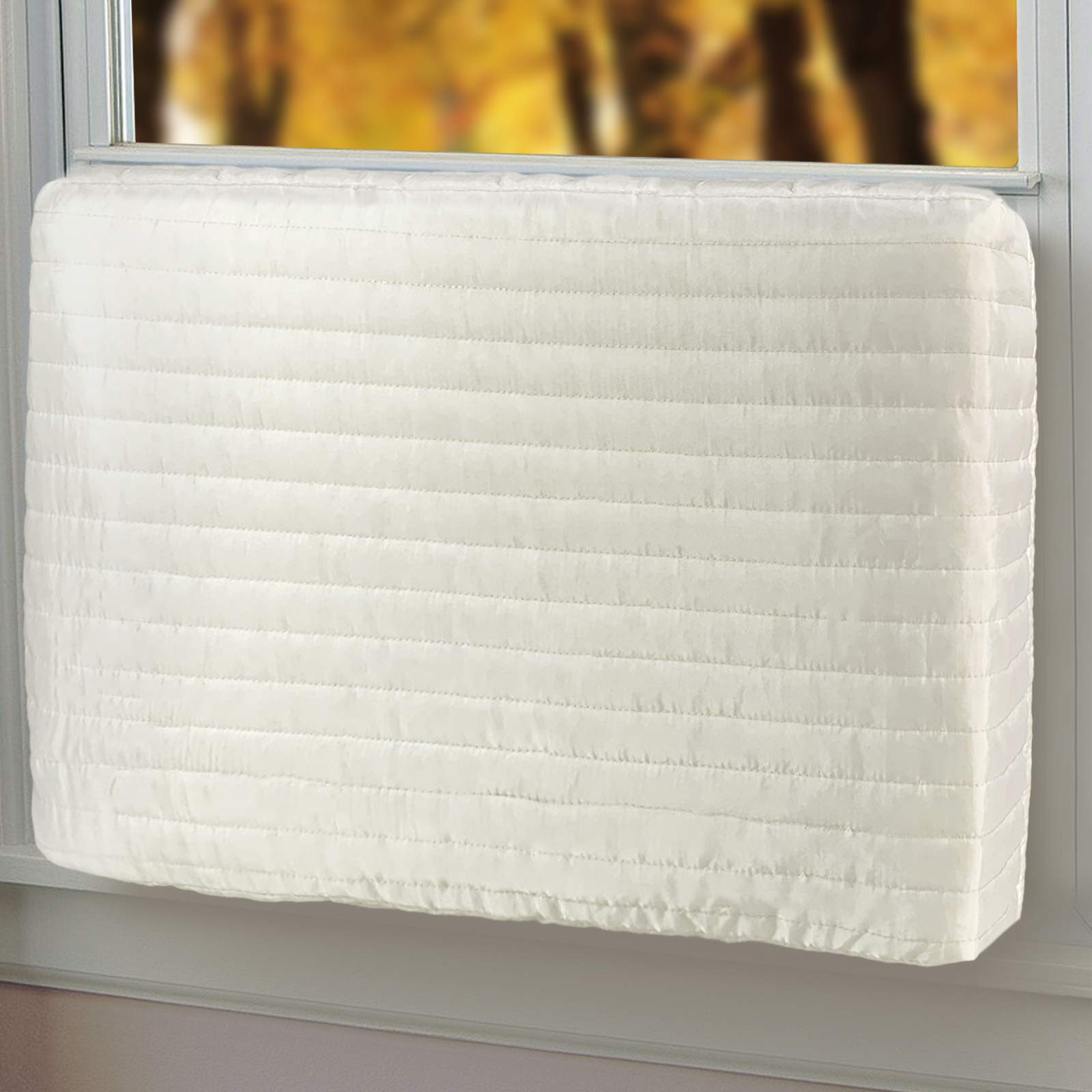 Indoor Air Conditioner Covers for Window Units, Window AC Unit Cover for Inside (21"W x 15"H x 3.5"D)