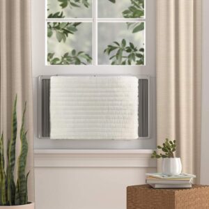 Indoor Air Conditioner Covers for Window Units, Window AC Unit Cover for Inside (21"W x 15"H x 3.5"D)