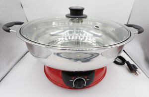 maple hot pots (maple hot pot shabu divider 2 free ladles)