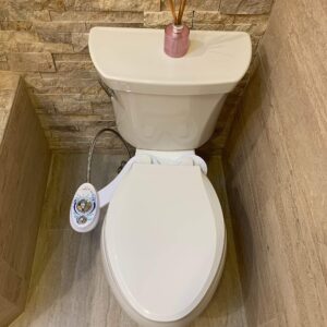 Bidet Toilet Attachment Eco-Splash Bidet Basic - Dual Nozzle - Cold Water - Self Cleaning Bidet Toilet Attachment