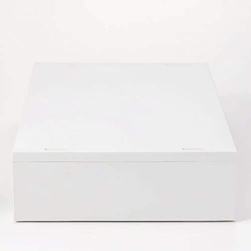 MUJI B7S7034 Storage Case, Small, White/Grey