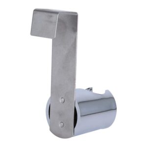 Professional tainless Steel+ABS Holder Hook Hanger for Hand Shower Toilet Bidet Sprayer Brushed (1#)