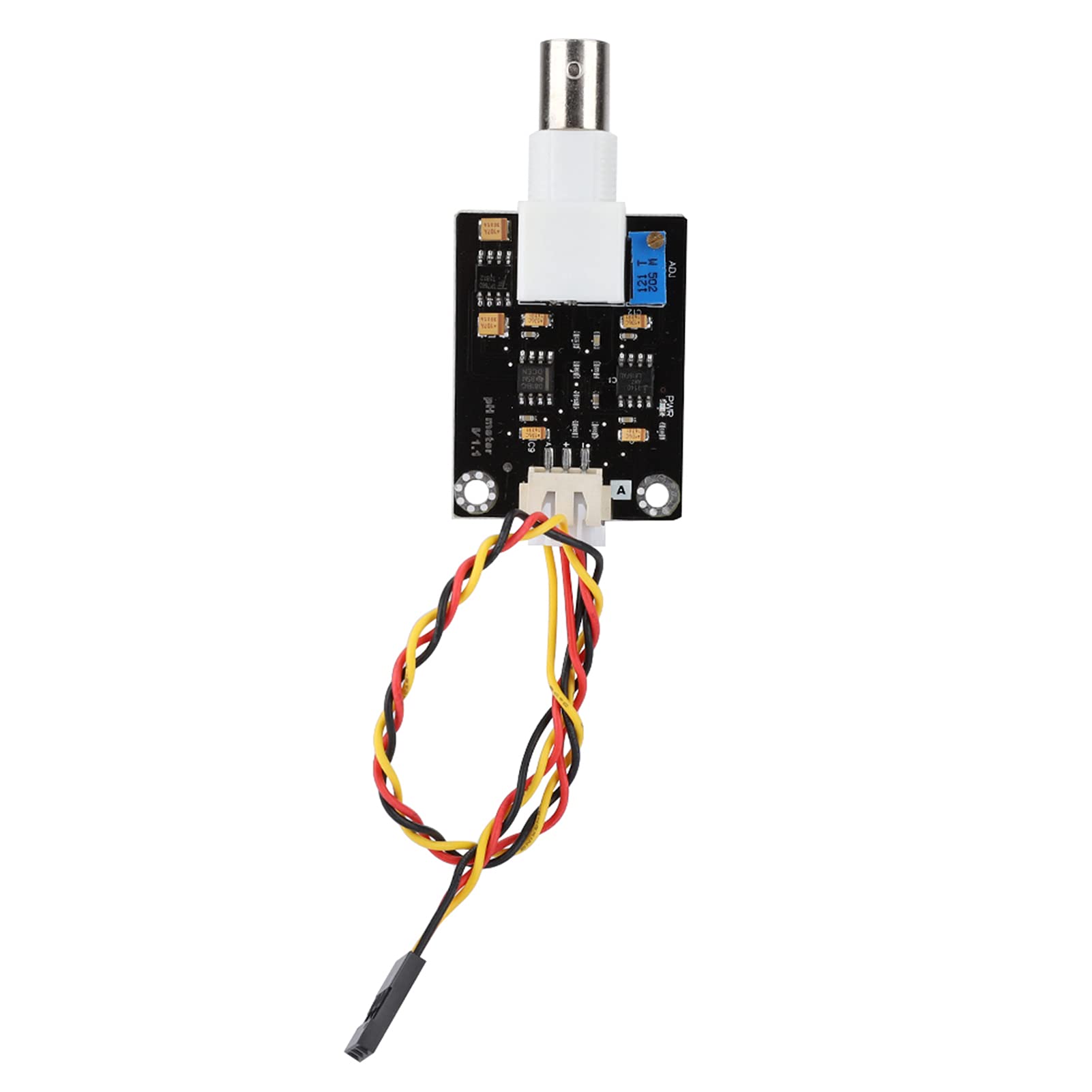 Liquid PH 0-14 Value Sensor Module Accuracy 0.1pH + BNC Connect Terminal PH Electrode Probe Kit, PH Detection detect Sensor Module for Arduino