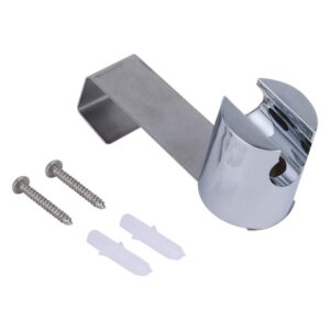 professional tainless steel+abs holder hook hanger for hand shower toilet bidet sprayer brushed (1#)