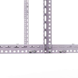 4×8 Adjustable Ceiling Rack for Garage Storage Mount Storage Heavy Duty (54"-96") Length x 48" Width x (20''-36") Highly, White