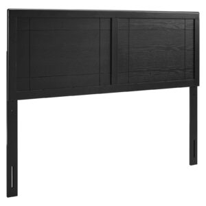 Modway MOD-6221-BLK Archie Full Wood Headboard, Black