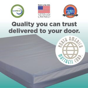 NAMC Assure II Home Care Therapeutic Fluid Proof/Incontinence Mattress - Full