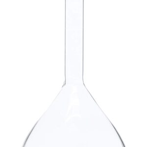 EISCO Volumetric Flask, 2000ml - ASTM, Class A - Polypropylene Stopper - Borosilicate 3.3 Glass