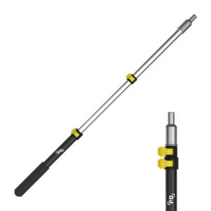 pd 1.5-to-3 foot paint roller extension pole, multi-purpose telescopic extension pole, ez-lock mechanism extendable pole, paint brush extender with lightweight aluminum handle (1.5-3 feet)