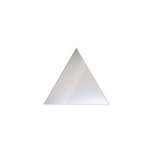 Marketing Holders 25 Pack Acrylic Mirrors for Crafts Small 3" Triangle Tiles for DIY Projects Event Wall Table Decor 0.18" Thick