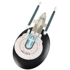 star trek the official starships collection | u.s.s. enterprise ncc-1701-b with magazine issue 40 by eaglemoss hero collector