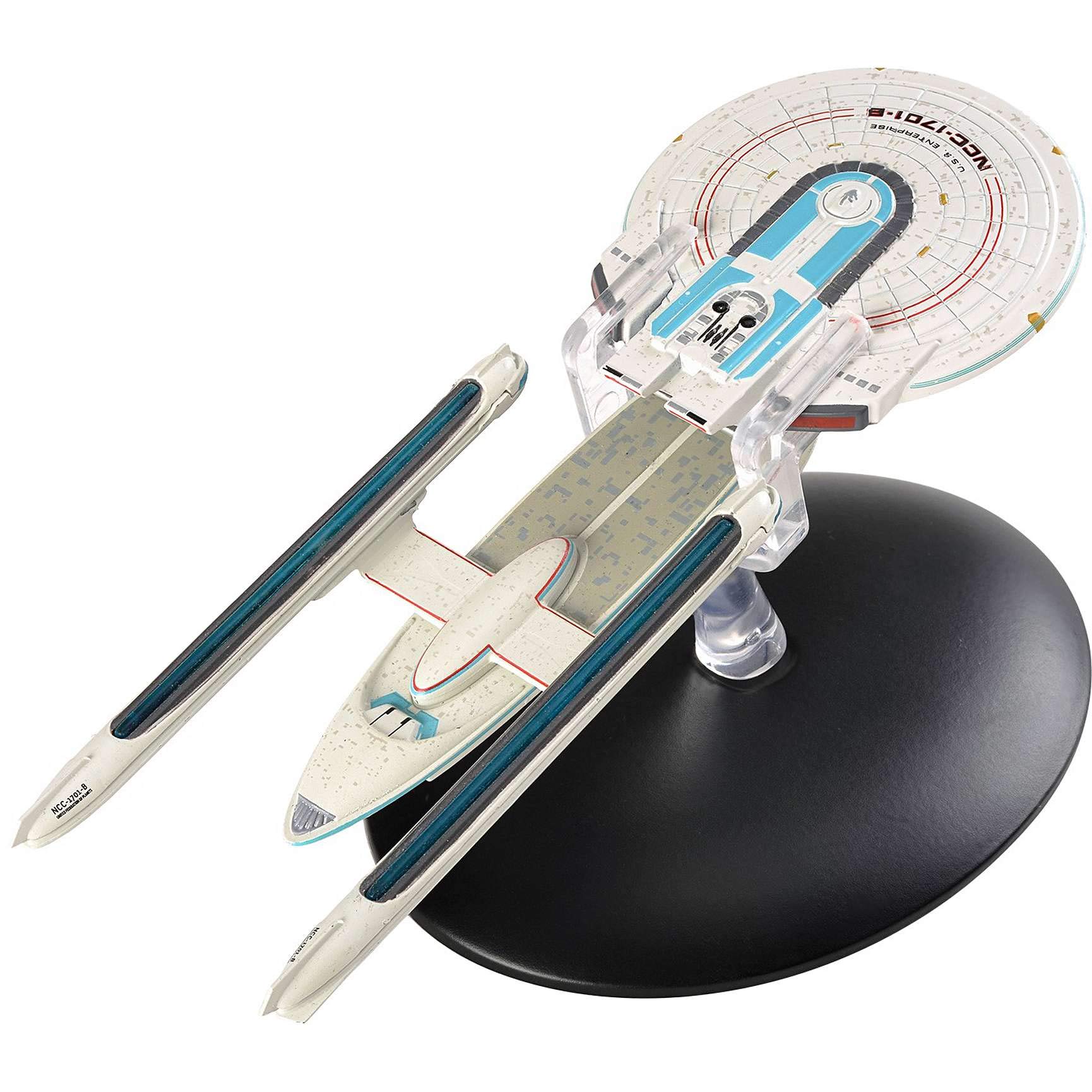 Star Trek The Official Starships Collection | U.S.S. Enterprise NCC-1701-B with Magazine Issue 40 by Eaglemoss Hero Collector