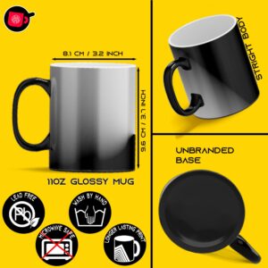 TWISTED ENVY Set of 12 11 oz Magic Mugs Professional Grade Sublimation Mug- Sublimation Series - With Individual White Gift Boxes