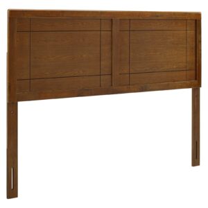 Modway Archie King Wood Headboard in Walnut