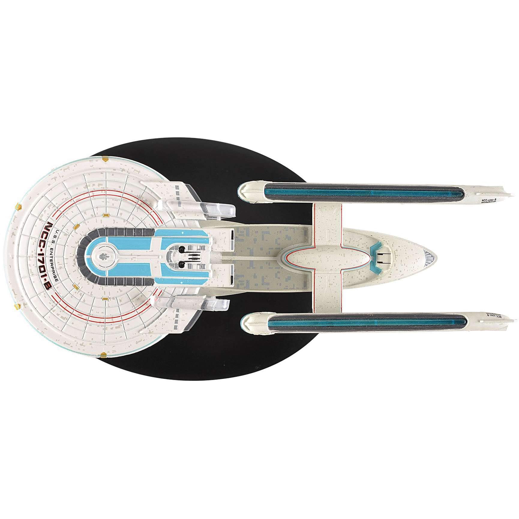 Star Trek The Official Starships Collection | U.S.S. Enterprise NCC-1701-B with Magazine Issue 40 by Eaglemoss Hero Collector