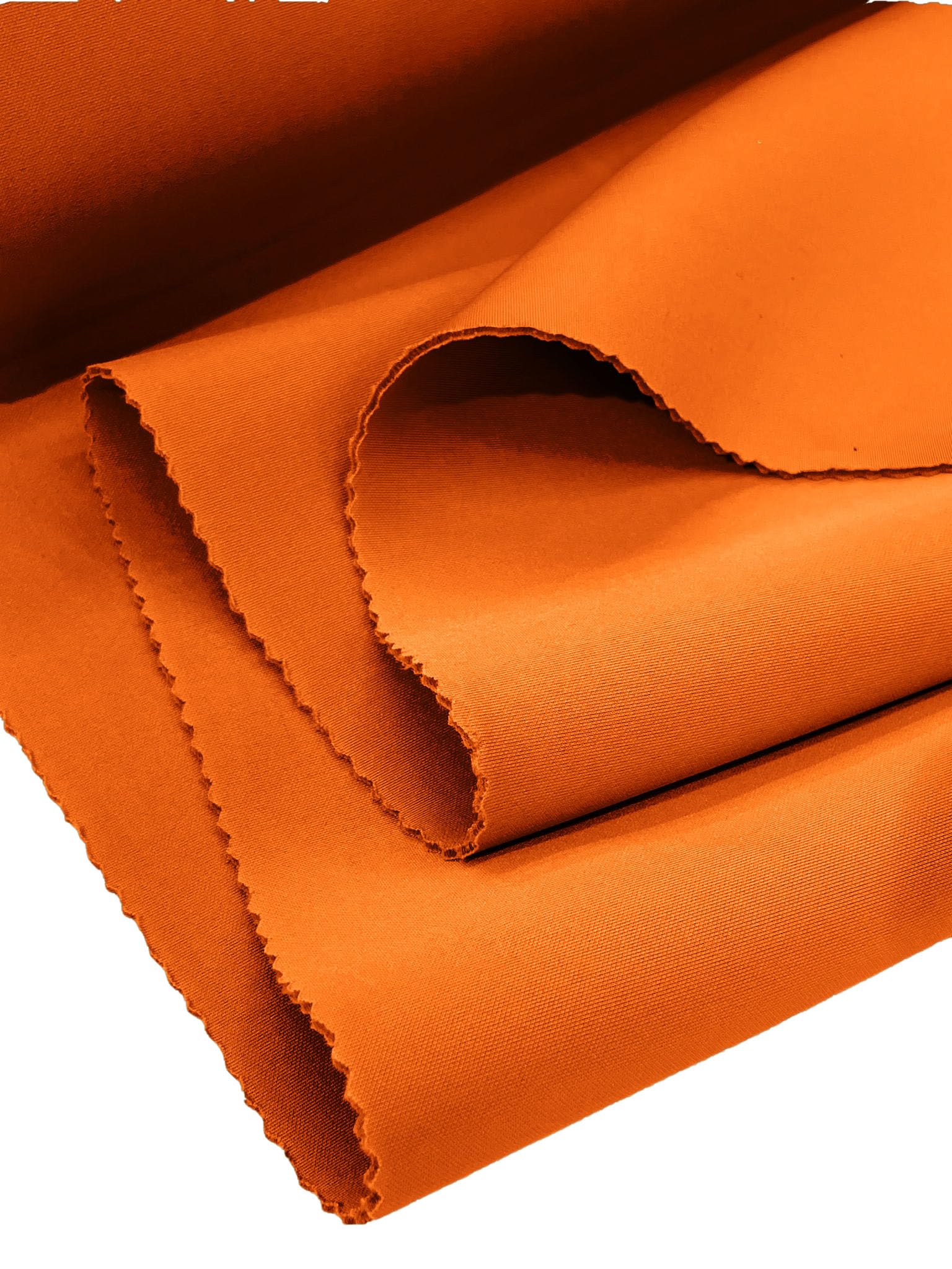 New Creations Fabric & Foam Inc, 58/60" Wide 90% Polyester / 10% Spandex Neoprene Scuba Fabric (Orange, 3 Yards)