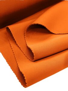 new creations fabric & foam inc, 58/60" wide 90% polyester / 10% spandex neoprene scuba fabric (orange, 3 yards)