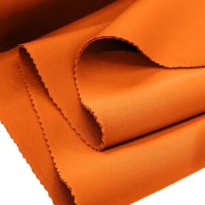 New Creations Fabric & Foam Inc, 58/60" Wide 90% Polyester / 10% Spandex Neoprene Scuba Fabric (Orange, 3 Yards)