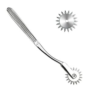 wartenburg neuro pinwheel stainless steel diagnostic instrument pinwheel pin wheel gear roller rolling for testing nerve sensitivity. 1 round