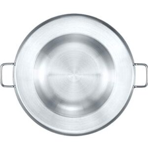 Concord Large Stainless Steel Convexed Comal Coza, 21.25" Mexican Discada (21.25)