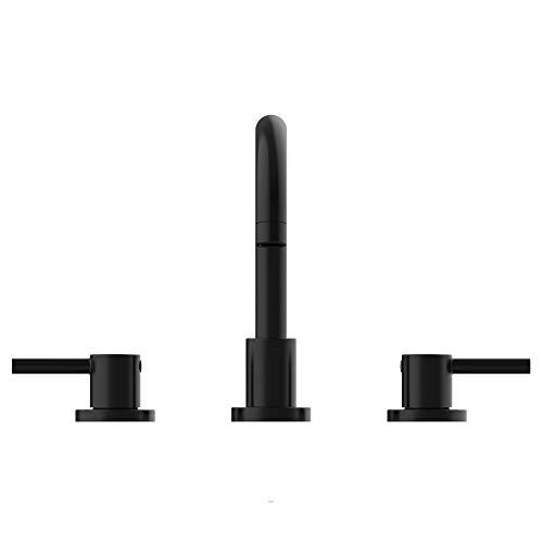 Design House 594002 Eastport II Bathroom, Widespread Faucet, Matte Black