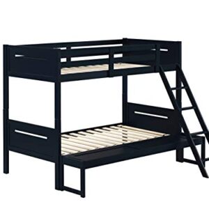 Coaster Home Furnishings Littleton Twin Over Full Bunk Bed Blue