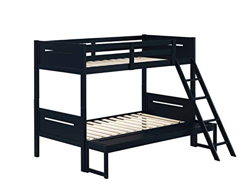 Coaster Home Furnishings Littleton Twin Over Full Bunk Bed Blue