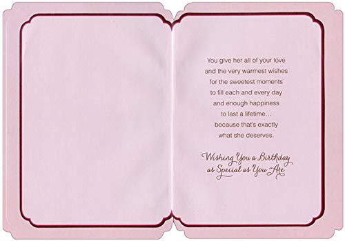 Designer Greetings Two Drinks with Black and White Straws Birthday Card for Someone Like a Daughter