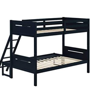 Coaster Home Furnishings Littleton Twin Over Full Bunk Bed Blue