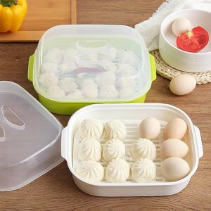 1pc Microwave Oven Steamer for Steamed Buns Kitchen Cooking Heating Steamer Microwave Oven Steamer Microwave Steamer Food Steamer Basket Steamer Vent Cookware Steamer