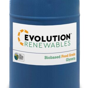 EVOLUTION RENEWABLES Glycerin – Food Grade (Drum 551 LBS)