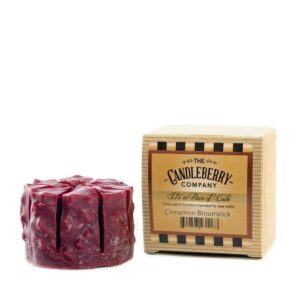 candleberry cinnamon broomstick scented candle melts | best wax melts for candle warmers | scented wax melts | cake simmering tart melt