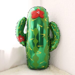 HORUIUS Mexico Taco Balloons Llama Balloons Cactus Balloons Jumbo Mylar Foil Balloons Birthday Baby Shower Decor Supplies Mexican Fiesta Theme Party Decorations 5PCS