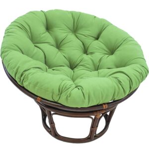 cranese hanging basket seat cushion mattress,indoor outdoor swing chair cushion pad,thicken round egg louger cushion pillow for rocking chair hammock green b 70x70cm(28x28inch)