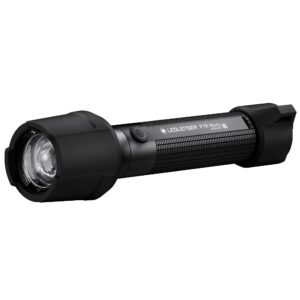 ledlenser, p17r core rechargeable flashlight, led light for home and emergency use, black