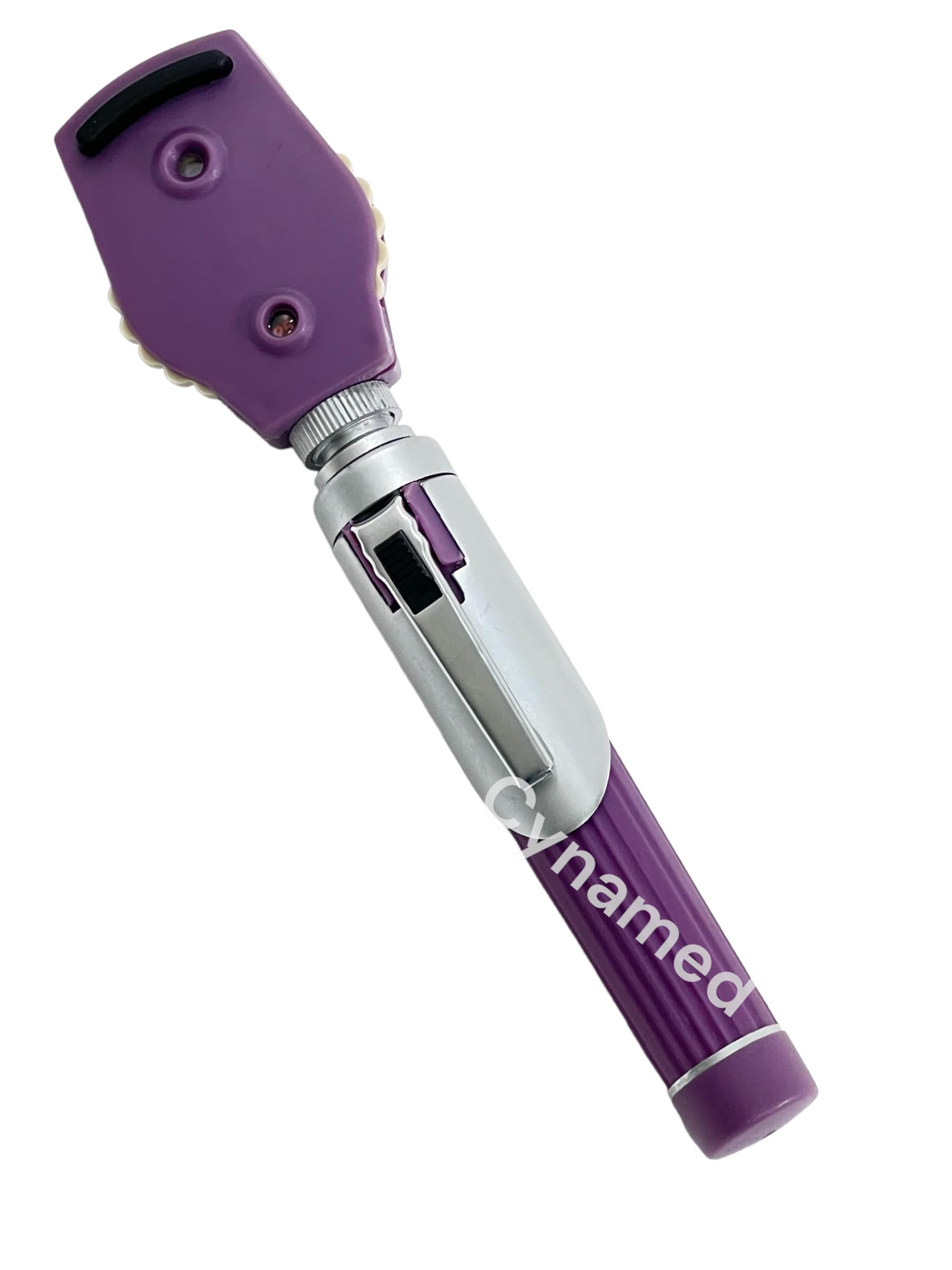 Premium Double Handle Otoscope Set -Otoscope/Great for School -Cynamed (PURPLE)