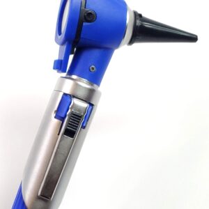 BLUE OTOSCOPE SET -LED Otoscope/School Kit-CYNAMED