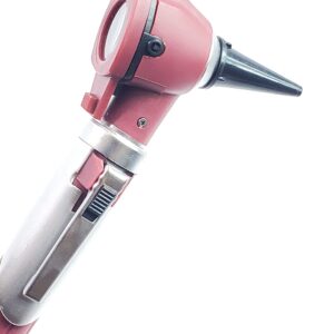 Burgundy Otoscope Set -LED Otoscope/School Kit-CYNAMED