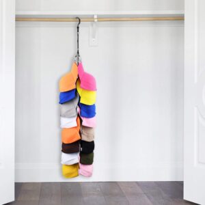 2 Pack 16 Baseball Cap Rack Closet Hook Cap Holder Hat Storage Organizer Closet Hanging Cap Organizer