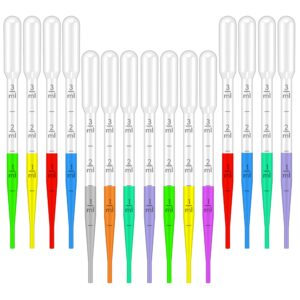 booberry 3ml pipettes droppers 100pcs graduated disposable eye dropper for lip gloss essential oils calibrated plastic make up tool for cosmetic use laboratory experiments transfer