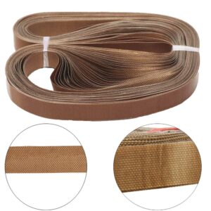 Egofoy 50pcs Band Sealer Belts for FR-900 Continuous Band Sealer,PTFE Teflon Tape for Automatic Horizontal Sealing Machine(29.5x0.59inch)