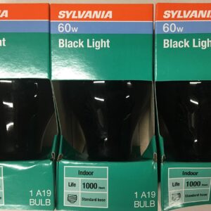 60 Watt Black Light Bulb 3 pac