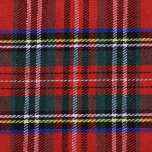 2 Pcs Christmas Buffalo Plaid Fabric Buffalo Checked Cloth Yarn-Dyed Red Black Tartan Gingham Craft Fabric for Sewing DIY Xmas Festival Decorations (28 x 36 Inch)