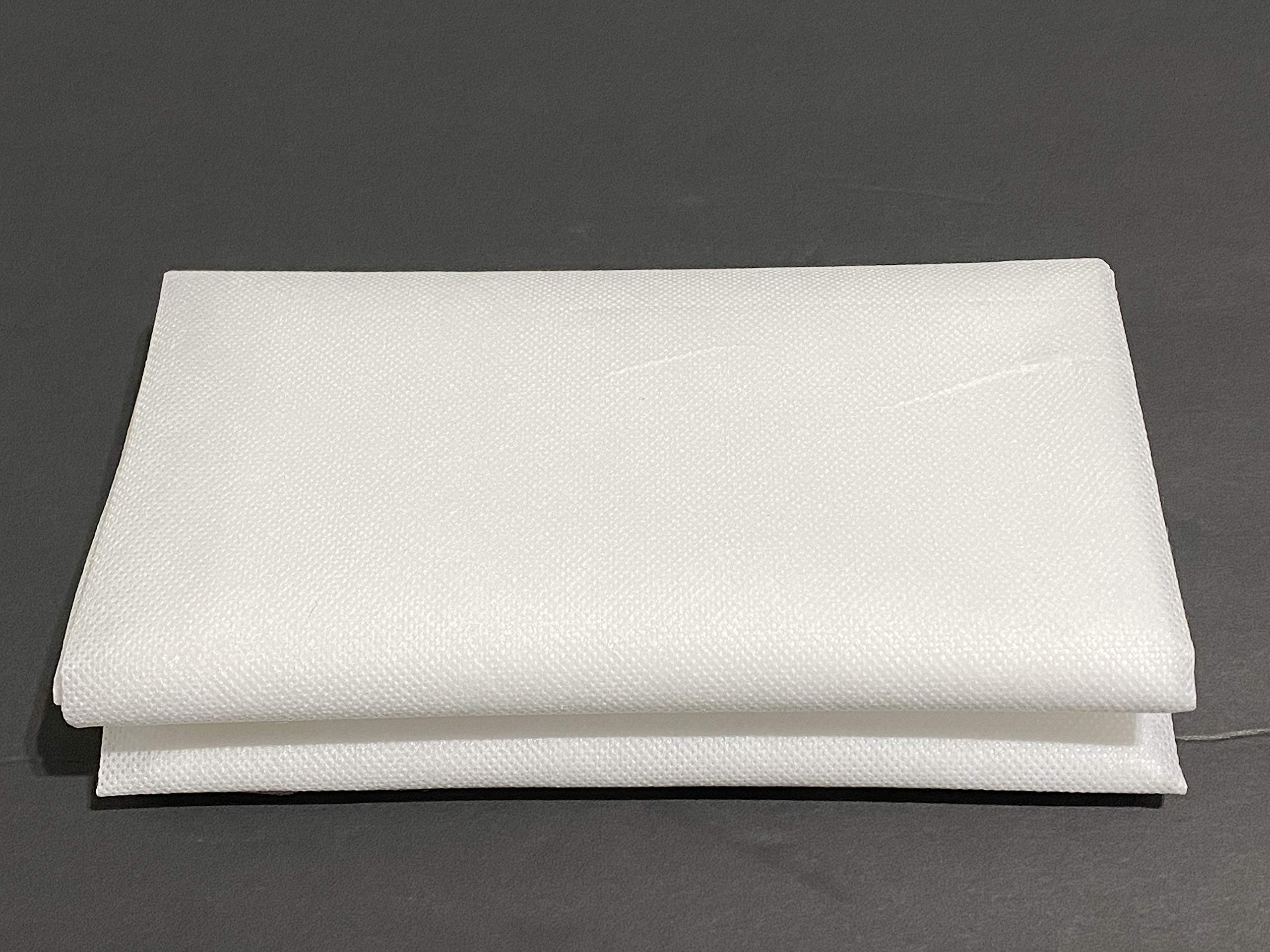 Polypropylene 50 GSM, 1 Yard x 64 inches - Waterproof - Sew in Interface, White Spunbond Non Woven Medium Weight - Medical, Upholstery, Embroidery, Washable Fabric-Anti Splash Resistant